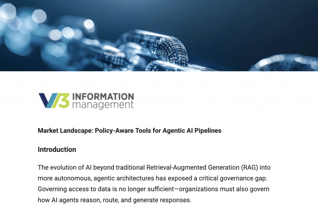 Report | Market Landscape: Policy-Aware Tools for Agentic AI Pipelines ...